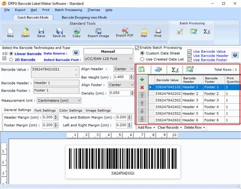 easy barcode label generator software download and review