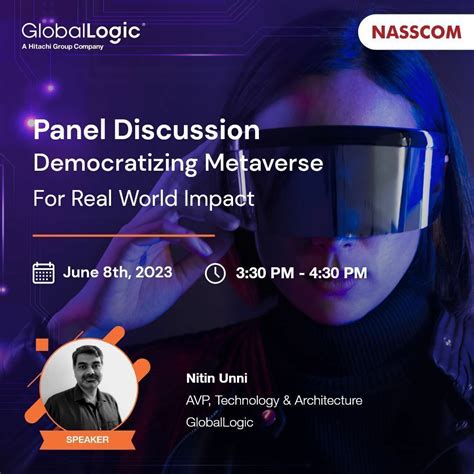 Dev Jyoti Sen On Linkedin Join Us At Nasscom Member Connect To Hear Nitin Unni Our Avp