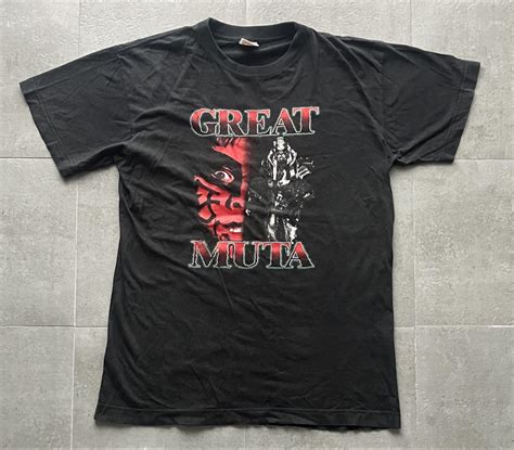 新日本プロレス時代 グレートムタ Tシャツ 武藤敬司 闘魂三銃士 ヴィンテージ メルカリ
