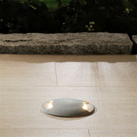 LED Boden Einbauleuchte Ceci 120 2L Grau CCT Lampenwelt De