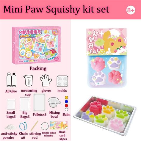 Mini Taba Squishy Toy Diy Basic Kit Set Yoyosquishy