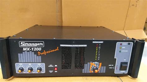 Stranger 1200 Watt Amplifier At ₹ 15000piece Dj Mixer In New Delhi