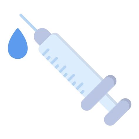 Premium Vector Injections Flat Illustration