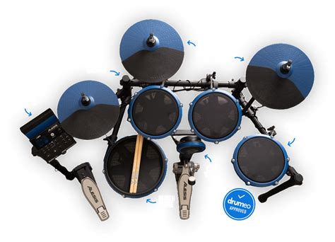 alesis nitro max e kit drumeo edition