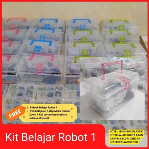 jual kit belajar robot 1 belajar wiring dan pemrograman c arduino