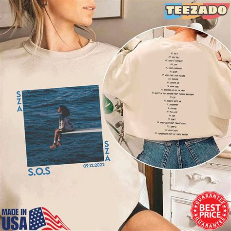 Vintage Sza Sos Shirt Sza Printed Graphic Tee Good Days Tee Y2k
