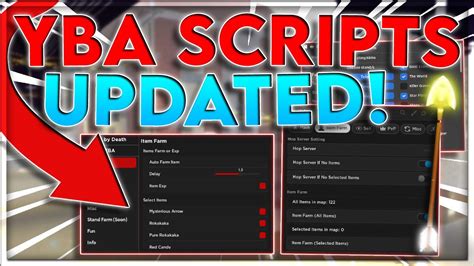 Update Your Bizarre Adventure Yba Script Hack Lucky Arrow