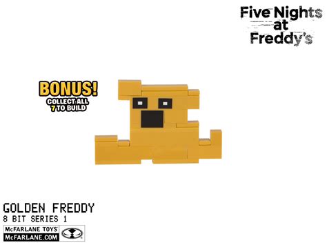 Five Nights At Freddys 8 Bit Figures 8 Bitters