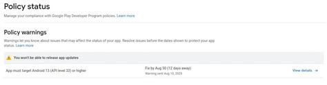 How To Target Android 13 Api Level 33