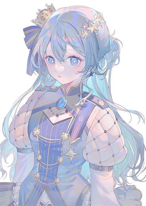 Hoshimachi Suisei And Hoshimachi Suisei Hololive Drawn By Luzi Fengli Nanzi Danbooru