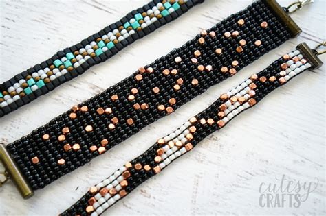 Jewelry Making Beading Kits How To Forget Me Not Bead Loom Pattern