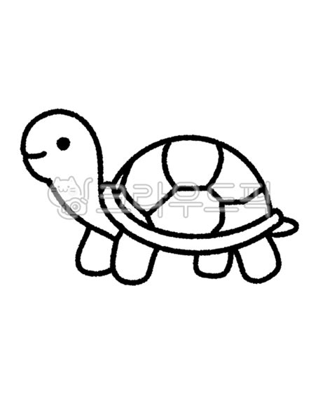 거북이 색칠놀이 거북이그림 Turtle 거북이일러스트 사진이미지일러스트캘리그라피 7작가