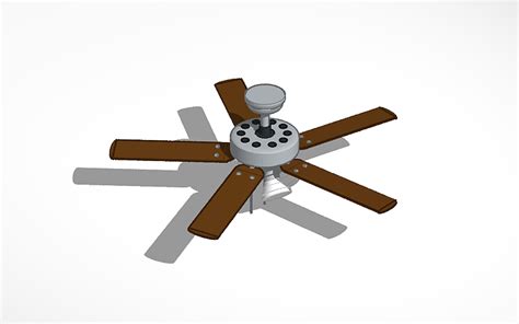 3d Design Ceiling Fan Tinkercad