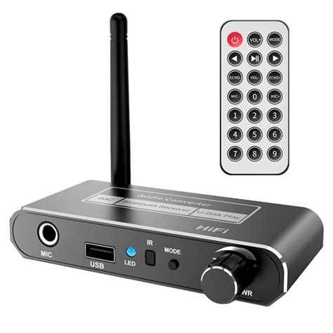 Wireless Hifi Dac Converter Bluetooth 5 2 Receiver Audio Coaxial To R L