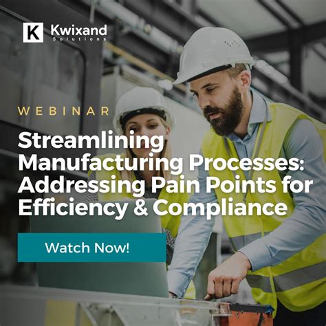 kwixand solutions on linkedin manufacturing efficiency compliance