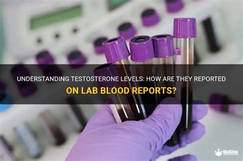 Understanding Testosterone Levels How Are They Reported On Lab Blood Reports Medshun