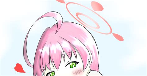 ブルーアーカイブ 「今は2人きりですから。ね、先生？♥」 Yuckeyのイラスト Pixiv