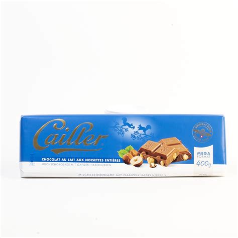 Chocolat Cailler Lait aux noisettes entières Fromagerie Napiot