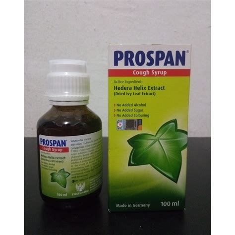 Prospan Cough Syrup 100ml Engelhard Fruity Flavour With Cherry Smell Relieves Coughs Reda