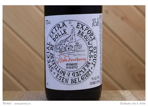 De Dolle Special Extra Export Stout Pivnícicz