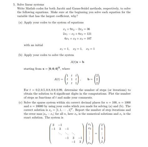 Solved In Matlab With Graph And Required In Detail Step By Chegg