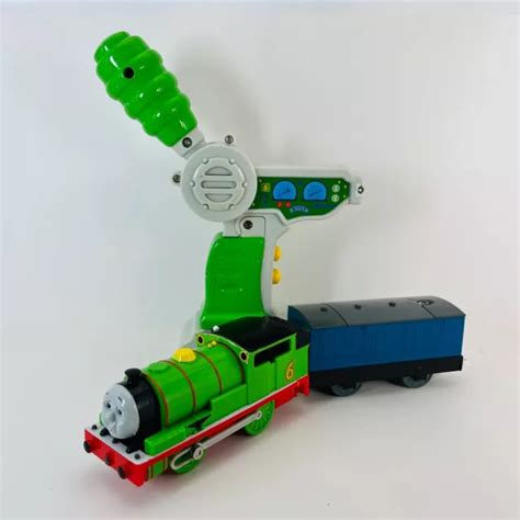 Thomas And Friends Trackmaster Rc Percy Train Engine Remote Control £4752 Picclick Uk