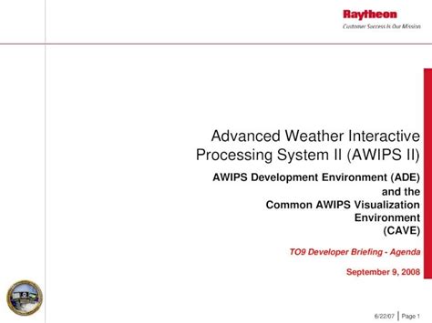Pdf Advanced Weather Interactive Processing System Ii · Pdf