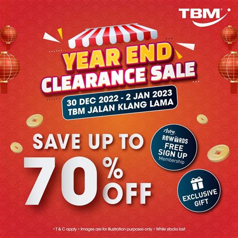 Tbm Year End Canopy Clearance Sale Jalan Klang Lama 30 Dec 2022 2