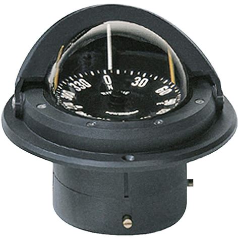 Ritchie Voyager Compass Flush Mount Flat Dial Black F 82 The Home Depot