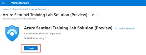 Microsoft Sentinel Content Hub Using Solutions And Start With The Training Lab Content