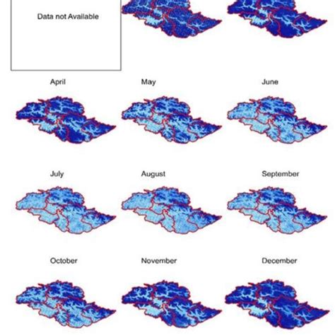 1 Maps Showing Ndsi For The Year 2000 Download Scientific Diagram