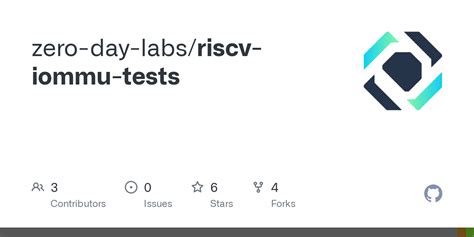 Riscv Iommu Testssrcidmac At Master · Zero Day Labsriscv Iommu Tests · Github