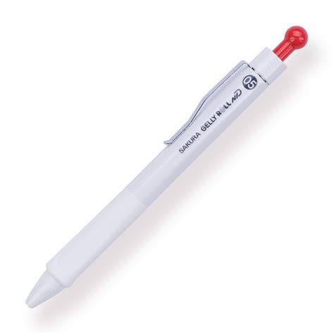 Sakura Press Type Needle Gel Pen 0 5 Mm Red Stationery Pal