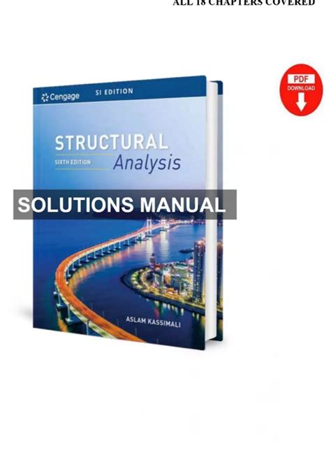 Instant Download Pdf Structural Analysis 6th Si Edition Kassimali