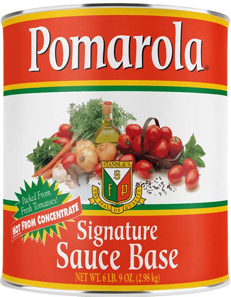 Pomarola Signature Sauce Base Stanislaus