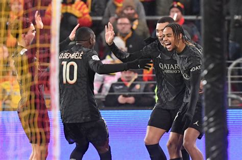 Barcola Mbappé Dembélé Trio Gagnant Du Psg Sportfr