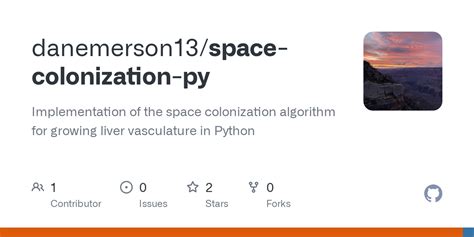 Github Danemerson13space Colonization Py Implementation Of The