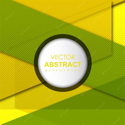 Premium Vector Yellow Vector Abstract Background