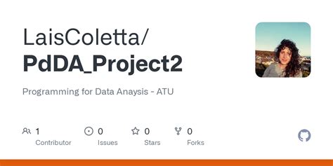 Github Laiscolettapddaproject2 Programming For Data Anaysis Atu