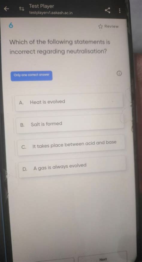 ㅇ Test Playertestplayerv1 aakash ac in6ReviewWhich of the follow