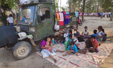 ဒီပဲယင်း စစ်ရှောင်ပြည်သူများ စားနပ်ရိက္ခာ ပြတ်လပ် သံလွင်ခက်
