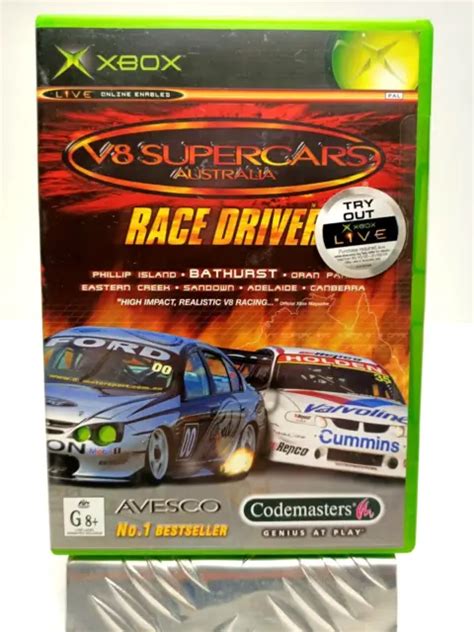 Xbox Original V8 Supercars Australia Race Driver Manual Pal Free