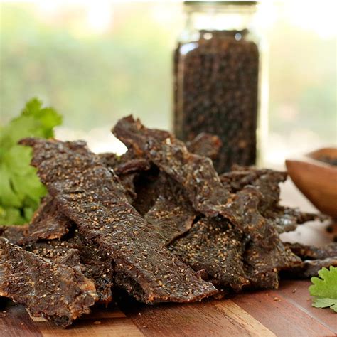 Peppered Brisket Jerky