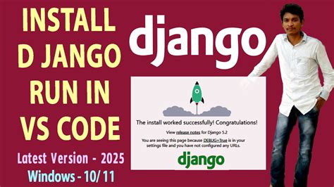 How To Create Django Project In Vs Code On Windows 10 L 11 Youtube