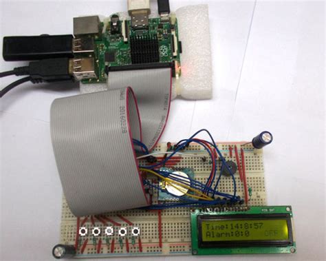 Raspberry Pi Alarm Clock Using Rtc Module Ds