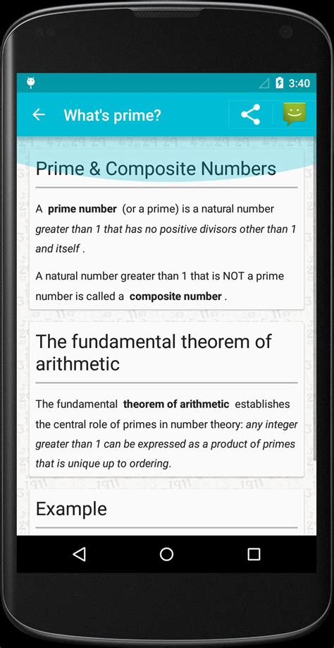 Prime Numbers And Factorization Apk For Android Download