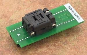 DIL QFN ZIF CS Programming Programmer Adapter Socket Converter Package QFN Elnec