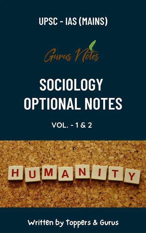 Sociology Optional Notes For Upsc Mains Gurusnotes