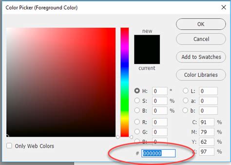 Solved Color Picker Where To Insert A Color Code Adobe Community