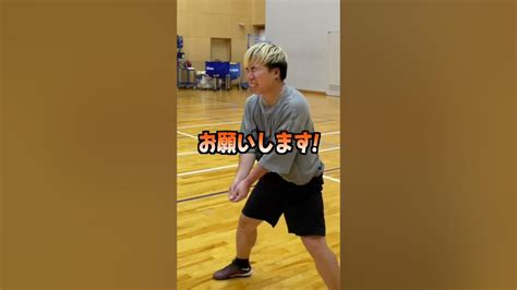 プロのバレーボール選手の本気サーブをレシーブしてみたshorts Youtube